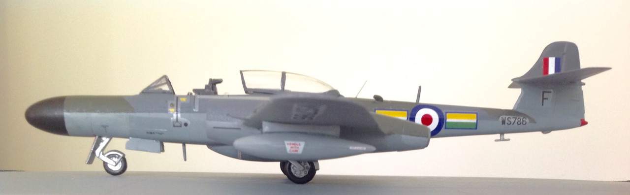 Meteor NF14, WS786/F, No 152 Sqn, Wattisham, 1955 - Ready for ...