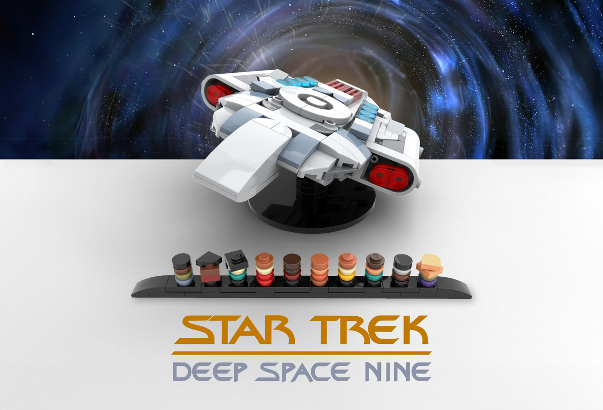 Lego Deep Space Nine: USS Defiant and Crew UPDATE! : r/startrek