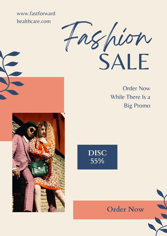 White Women Clothing Promo Poster — Postimages