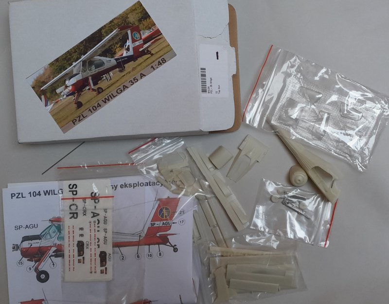 1/72, 1/48, 1/35 & 1/32 - PZL-104 Wilga-35a resin kits from GunTower ...