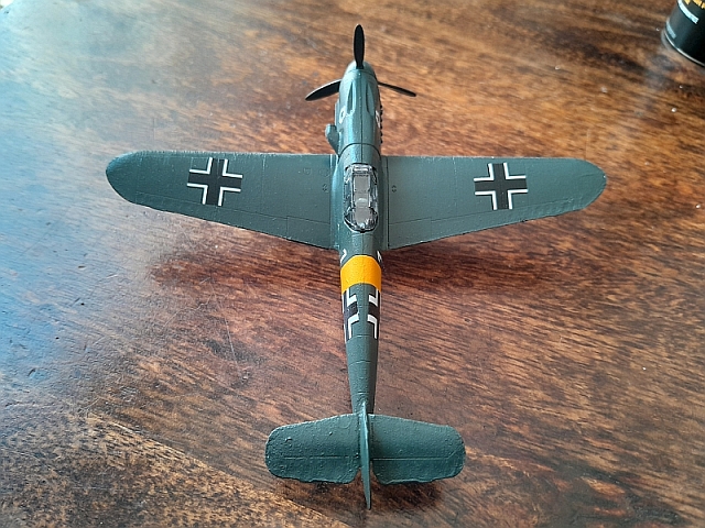 My first build! Airfix Messerschmitt BF-109F (1/72 Scale) - Ready for ...