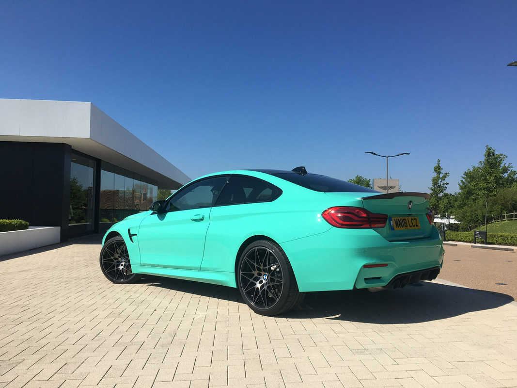 Immaculate low mileage M4 competition - individual paint fully loaded ...