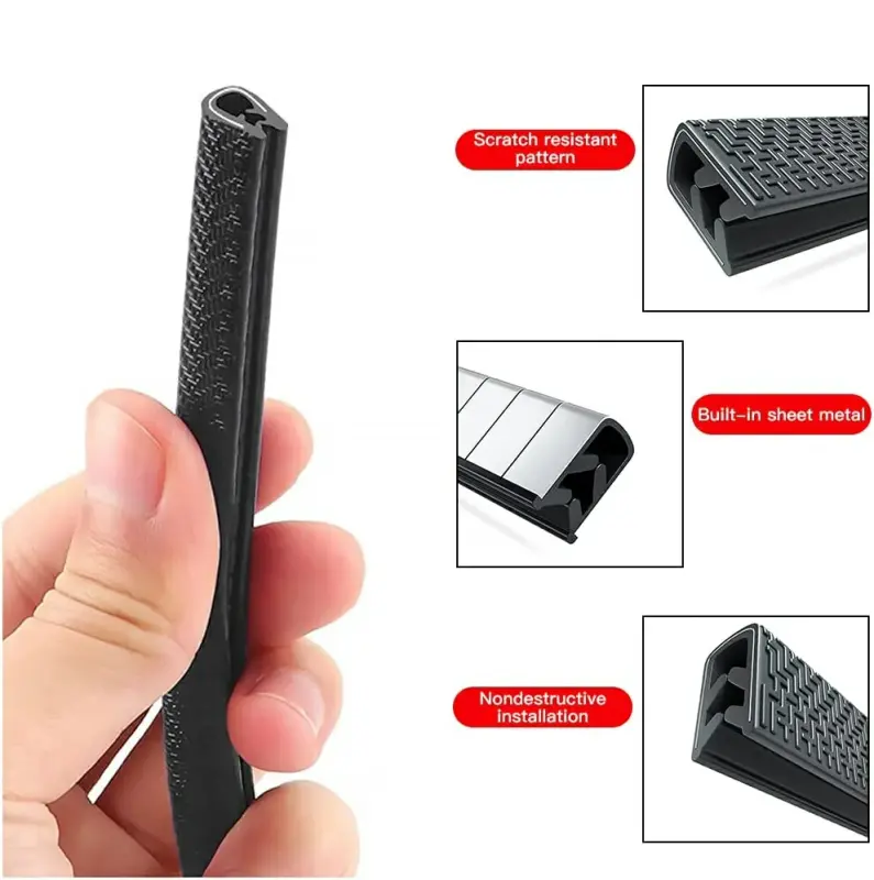 CHEDER cauciuc BANDA bandouri PROTECTIE laterala usi AUTO 5 metri ...