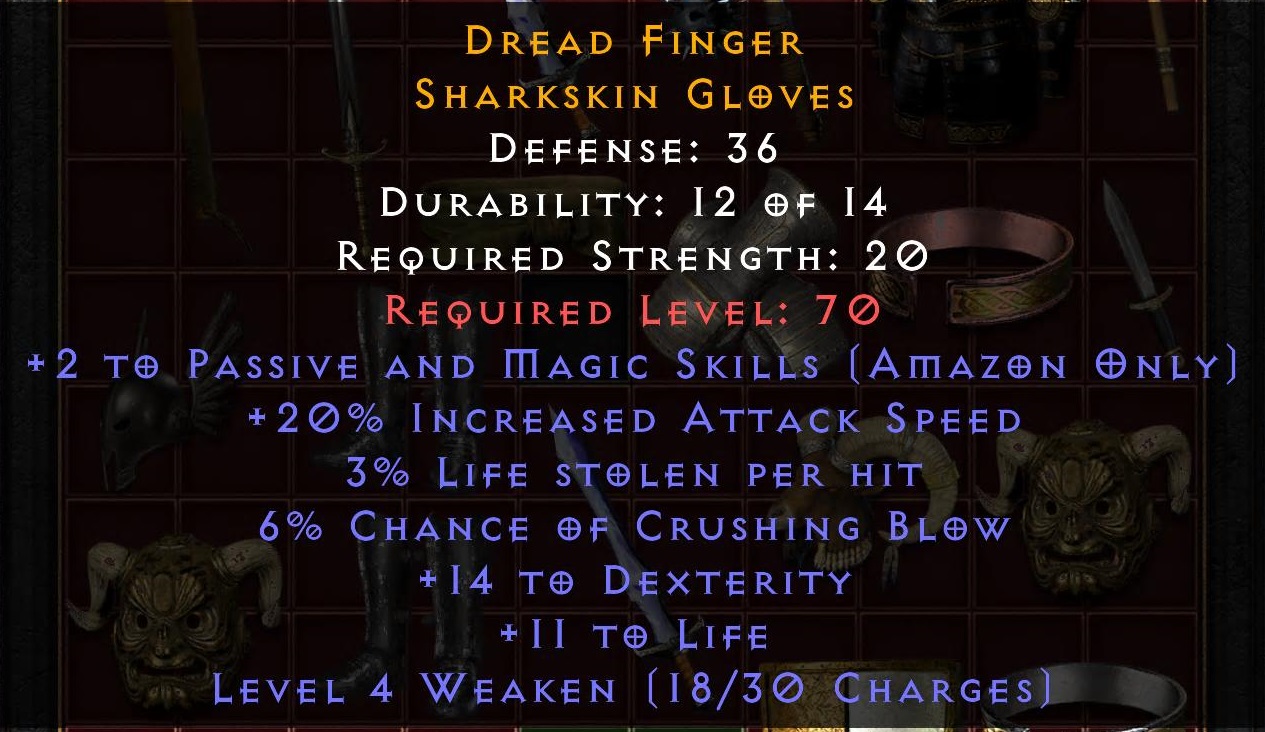 Gg Gloves - Topic - d2jsp