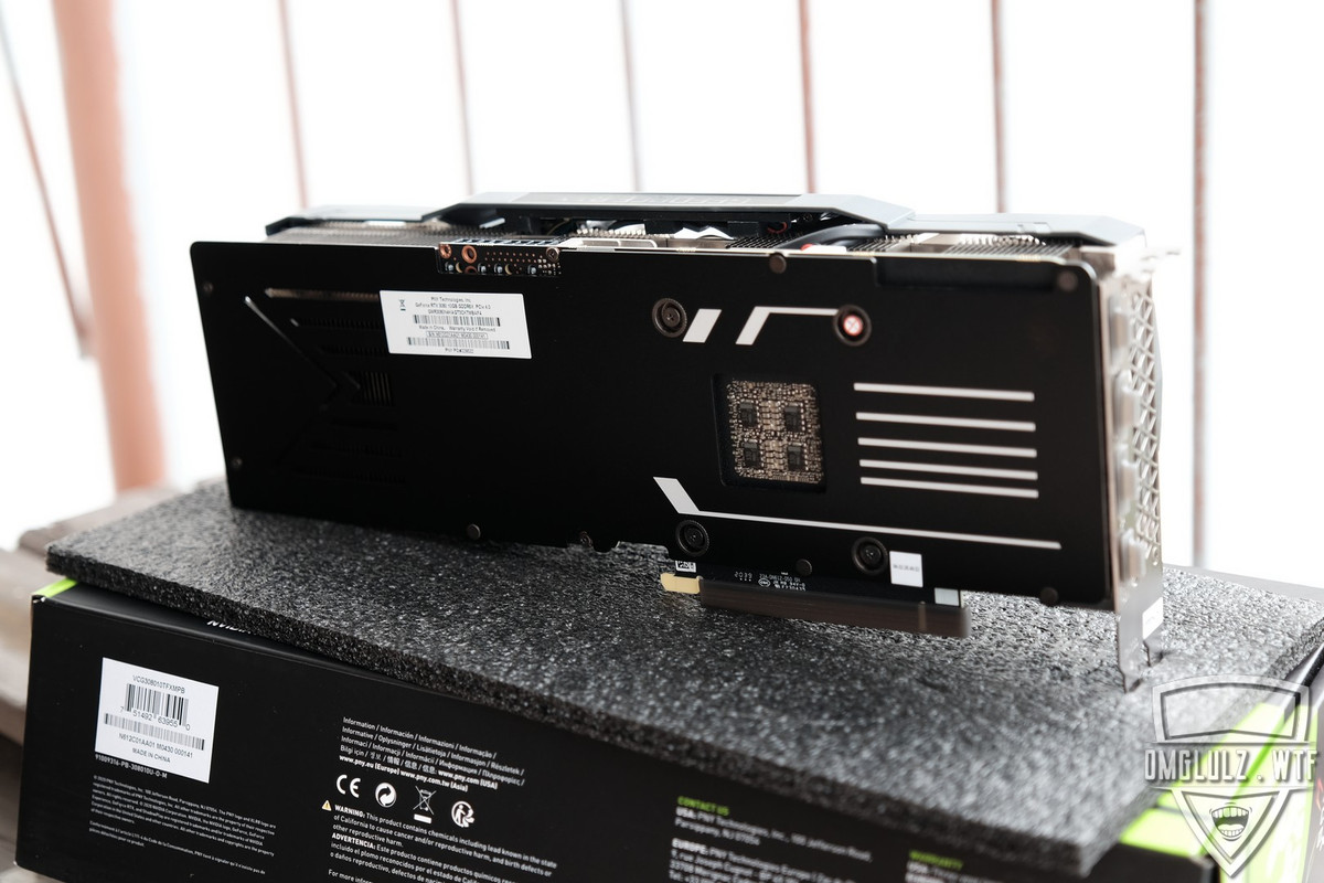 PNY GeForce RTX 3080 10GB XLR8 Gaming UPRISING EPIC-X RGB Triple Fan ...