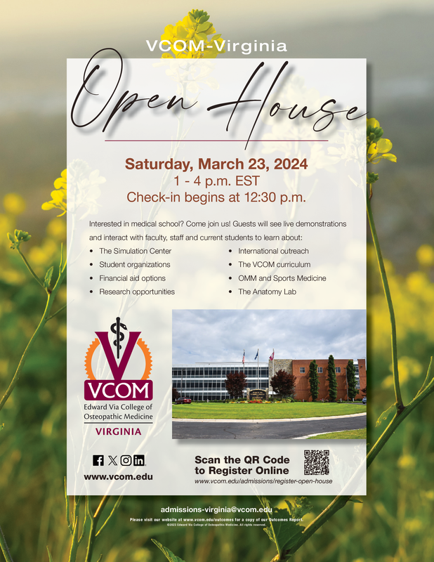 2024 Spring VCOM Virginia Open House Flyer — Postimages