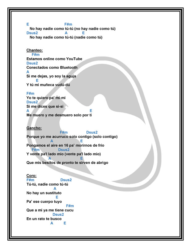 ? Cómo tocar TUTU de Camilo Ft Pedro Capo en Guitarra | Tutorial + PDF ...