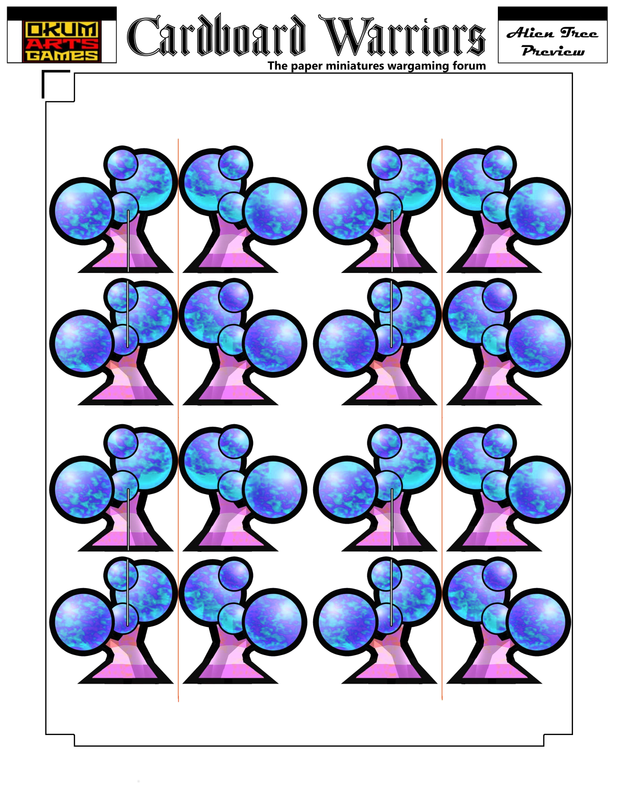 alien tree small blue — Postimages