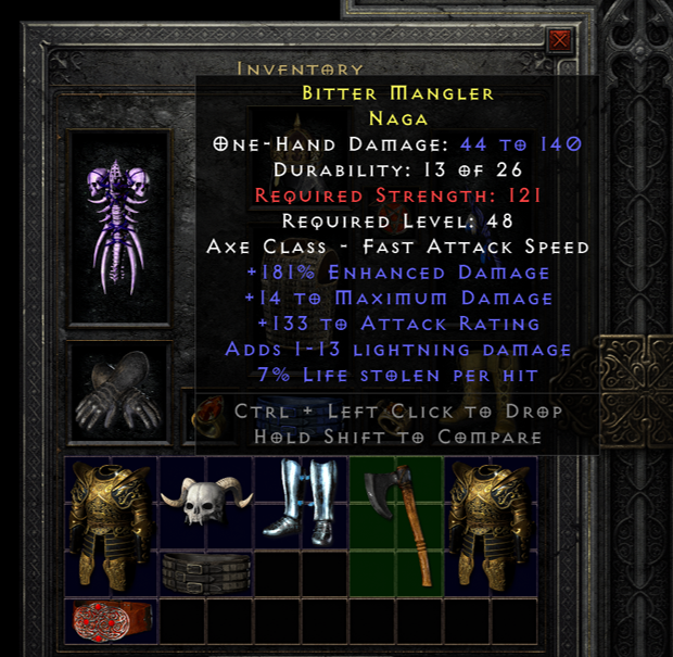 Decent Naga Black Color - Topic - d2jsp