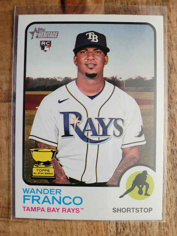 2022 Heritage Wander Franco RC Team Color Swap Pic 1 — Postimages