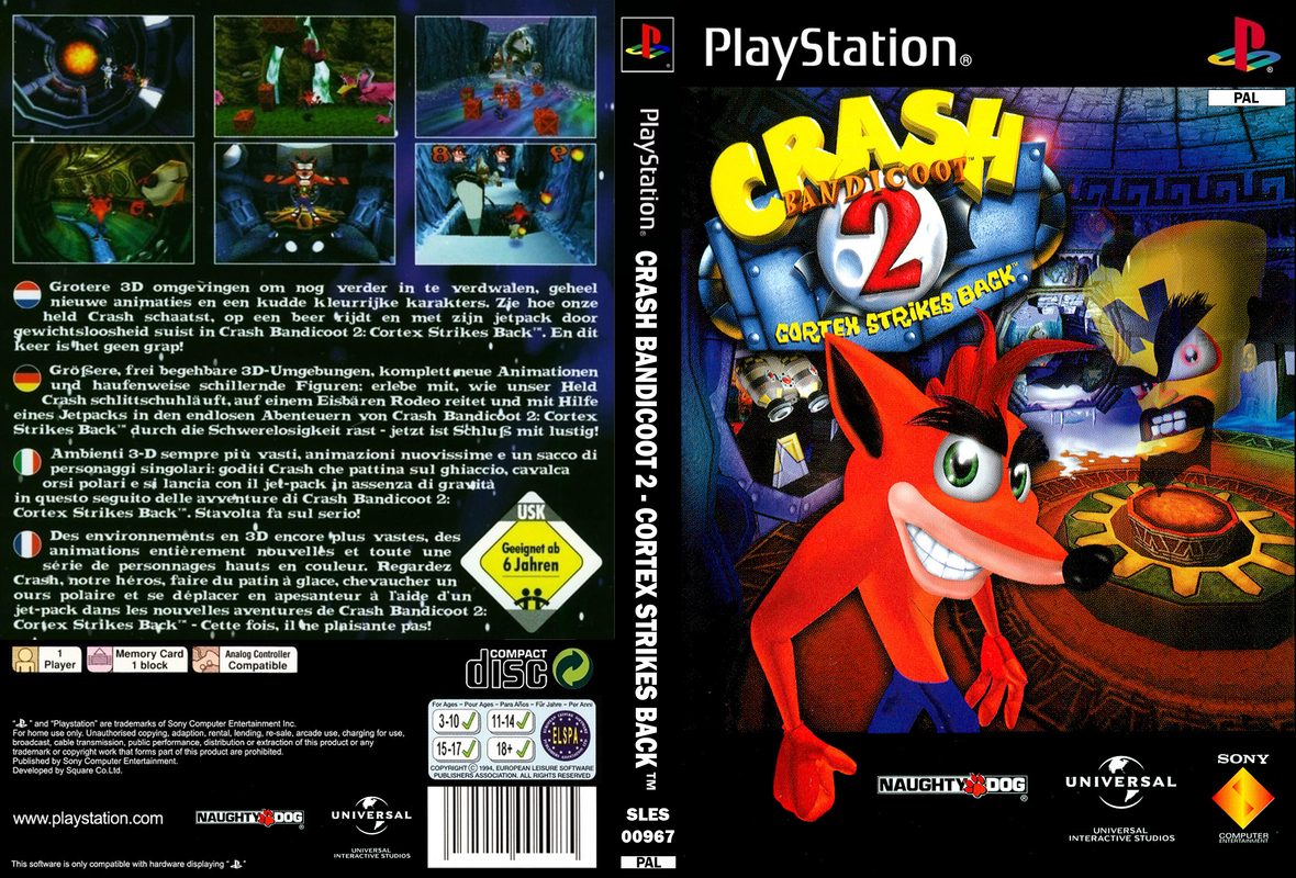 psx pal crash bandicoot 2 dvd — Postimages