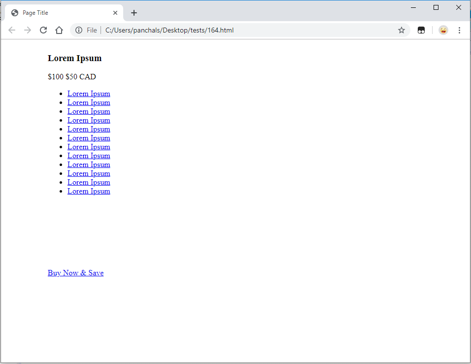 Html Ieedge Not Respecting Absolute Bottom Stack Overflow