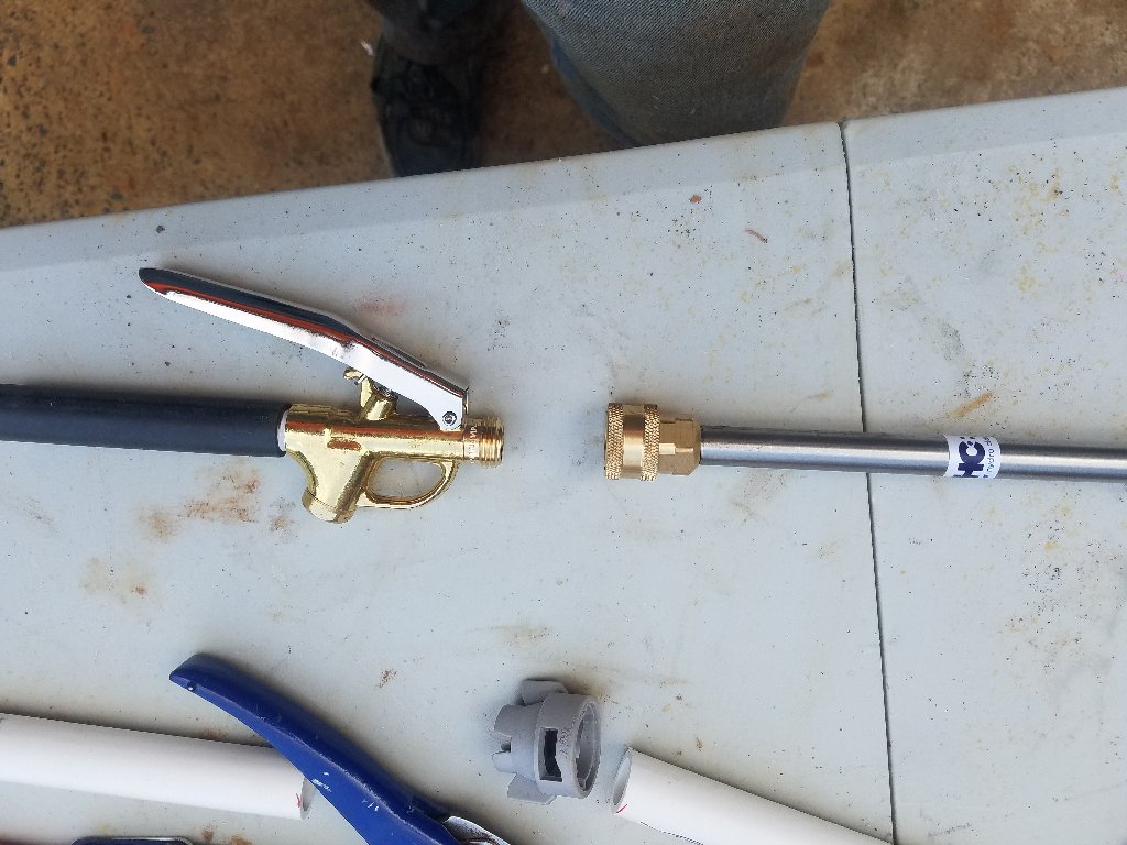 Teejet trigger valve adapter...help needed | Lawn Care Forum
