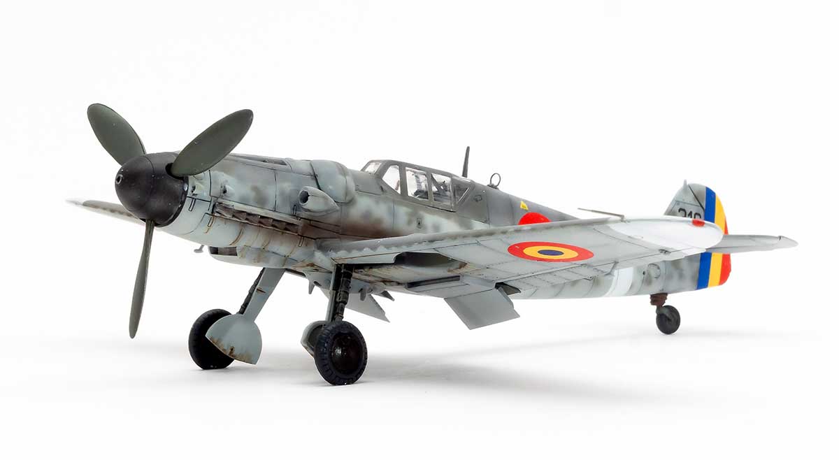1/72 AZ Model Messerschmitt Bf-109 G6 "Romanian Air Force" - Ready for Inspection - Aircraft ...