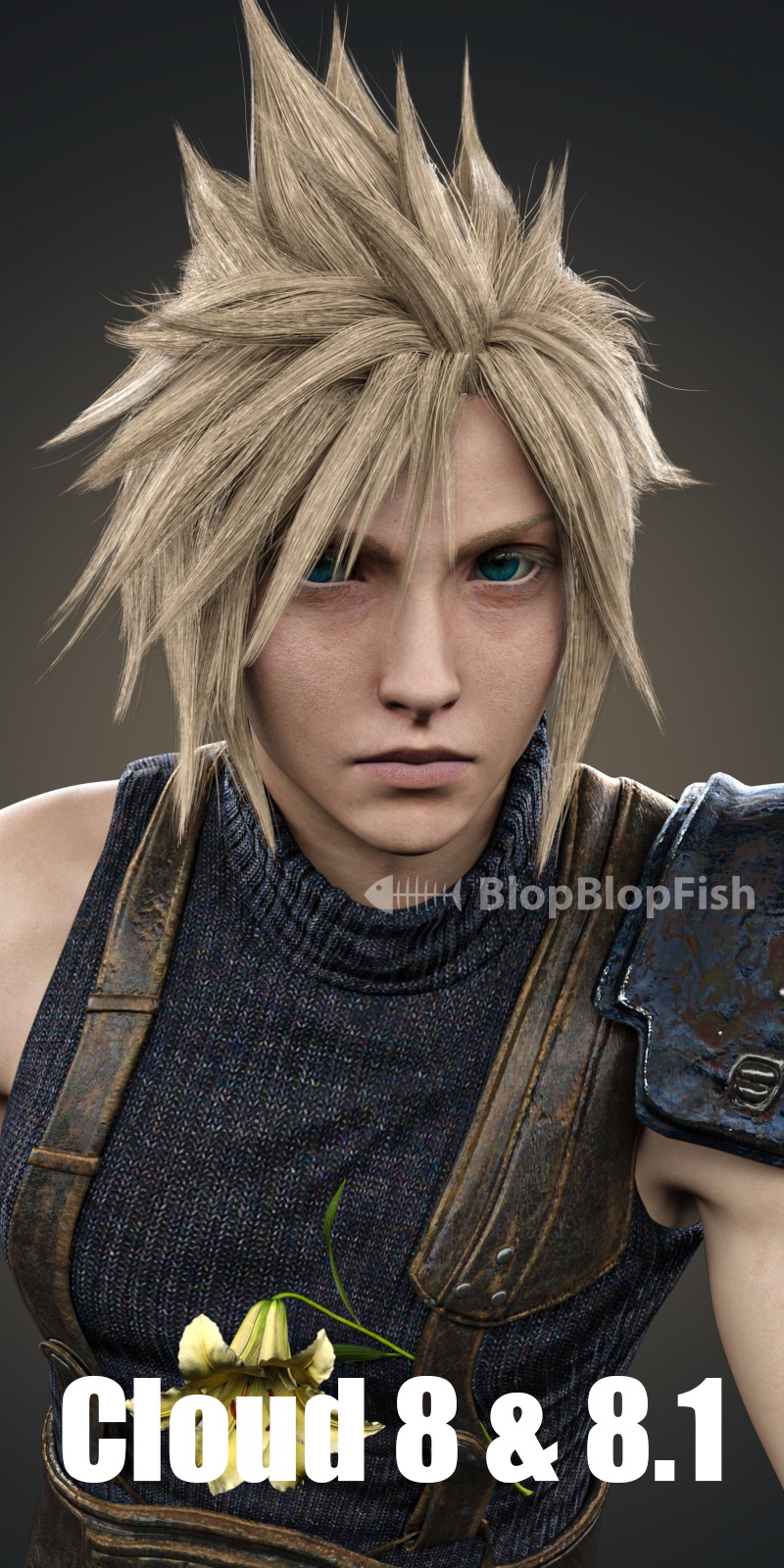 (FILLED 2023-06-01) FF7R Cloud For G8M // Cloud 8 & 8.1 - Free Daz 3D ...