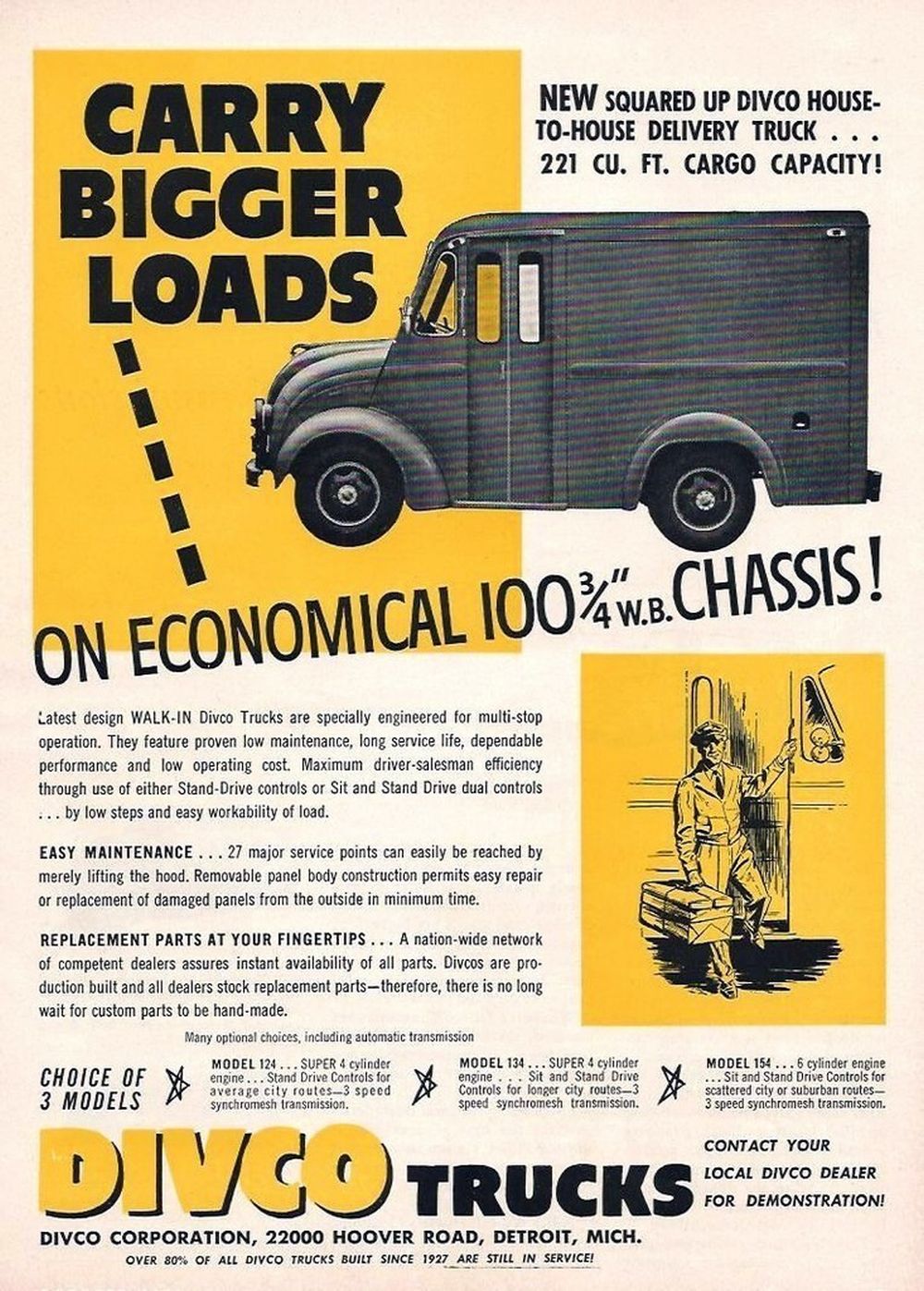 Divco 56 Model 124 134 154 Squared Up — Postimages