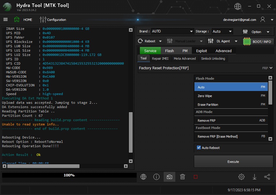 Oppo a78 5g (cph2495) frp remove preloader mode by hydra tool - GSM-Forum