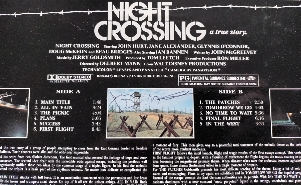 Goldsmith’s Night Crossing – General Discussion – Film Score Monthly ...