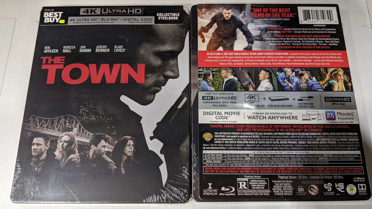 The Town 4K Steelbook (Best Buy Exclusive) - Page 2 - Blu-ray Forum