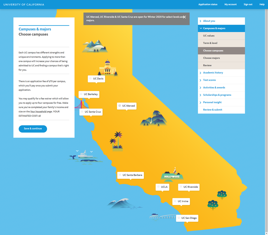 Map Of California University System