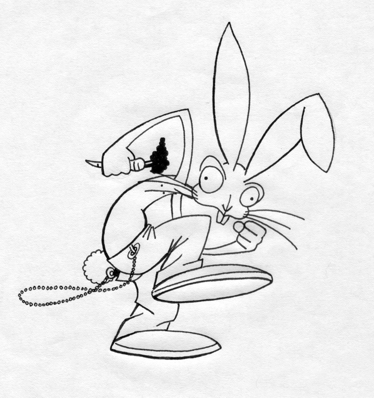 Blink 182 Logo Bunny