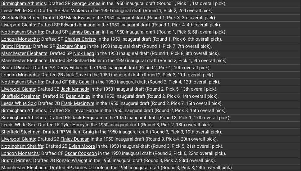 British Baseball Reborn: 1950 - Present - OOTP Developments Forums