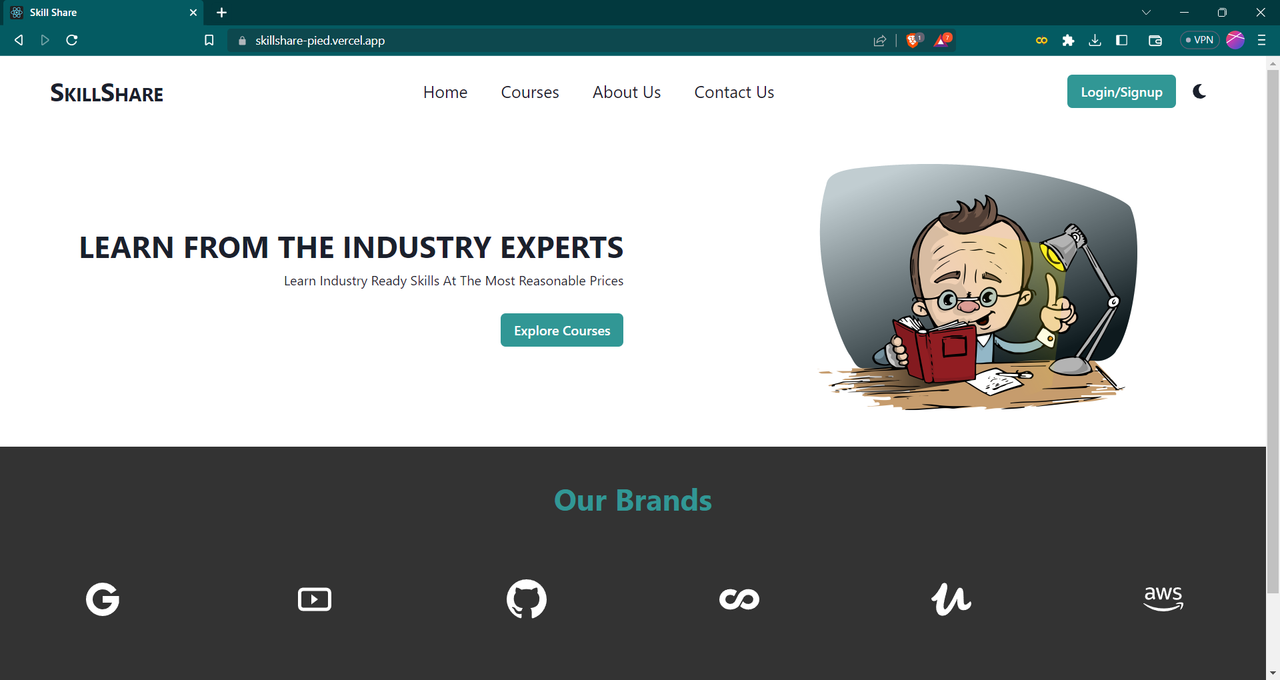 GitHub - Priyanshu9898/SkillShare-A-Course-Website: Skillshare - Course Sharing Platform with ...