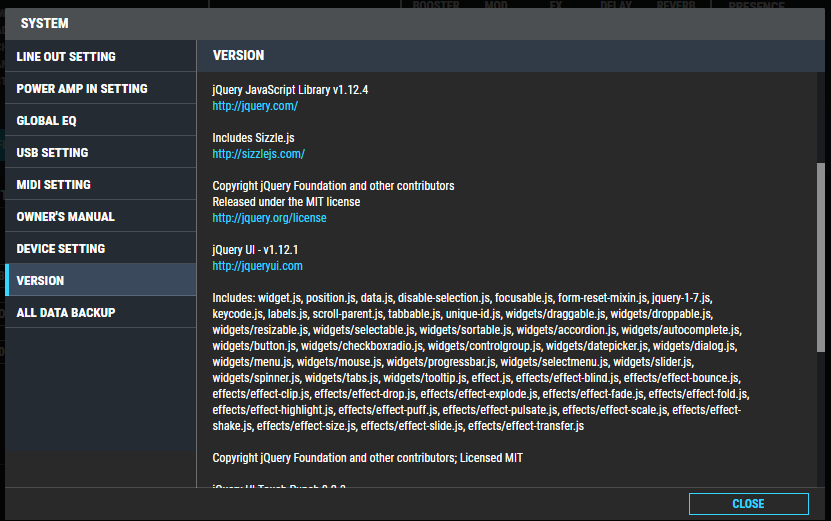 Katana MK2 - Gumtown's Katana MK2 FxFloorBoard Editor