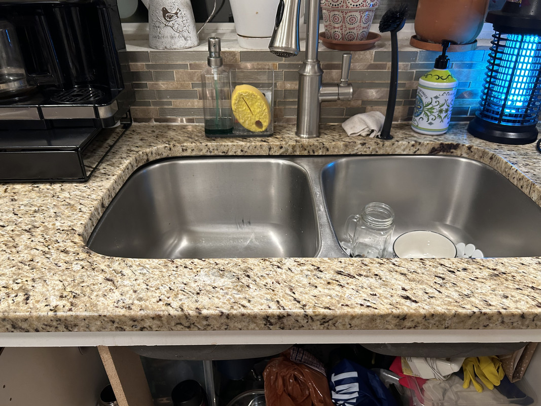Calling All Plumbers and Handymen Once Again - Kitchen Sink Issue ...