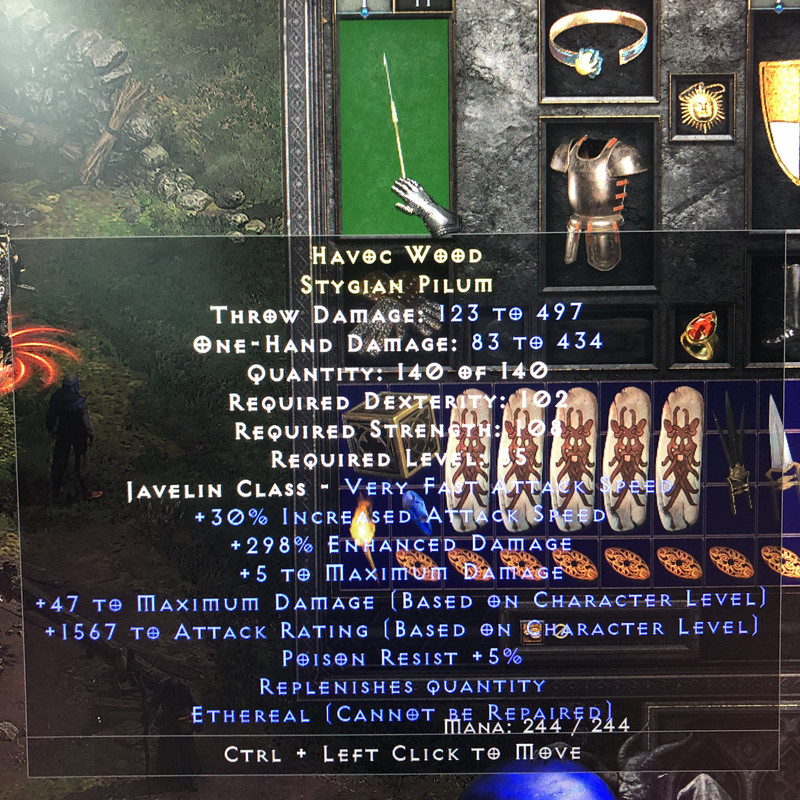 30/298 Ethereal Fools Replenish Stygian Pilum - Topic - d2jsp