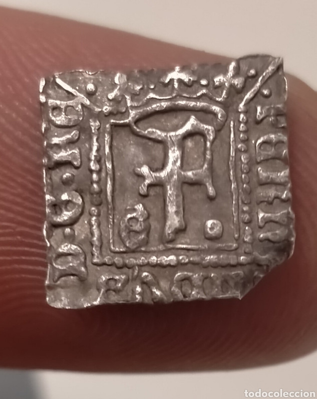 Octavo de real de los Reyes Católicos. Granada.