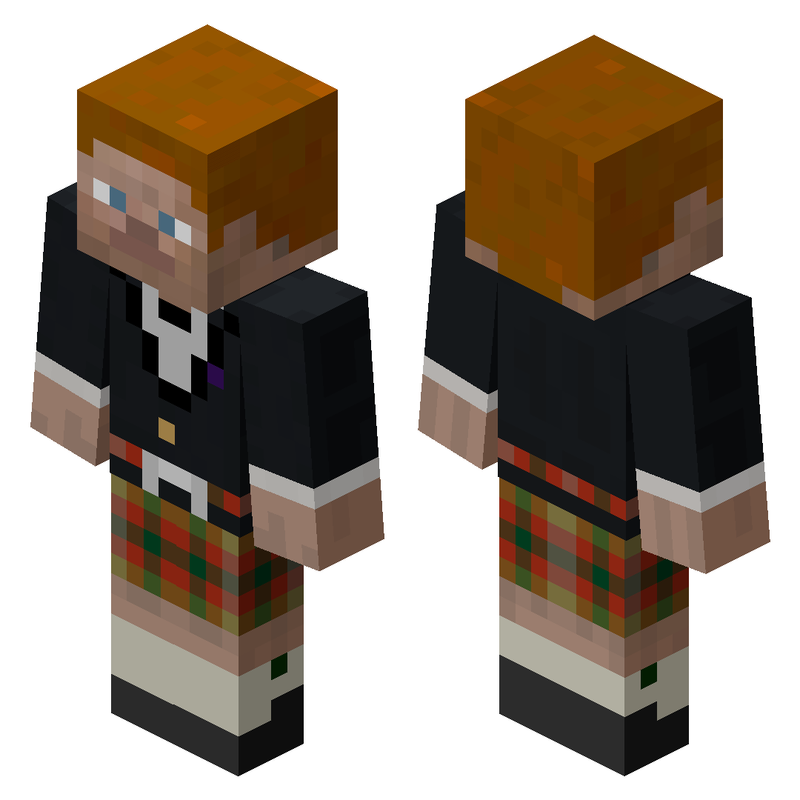 ~ Scottish Steve ~ Minecraft Skin