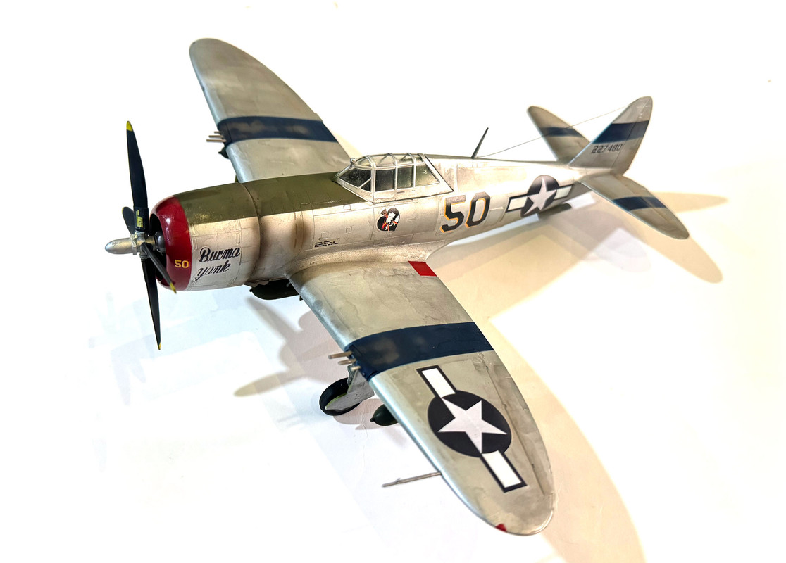 Old Arii P-47 1/48 Burma Yank - Ready for Inspection - Aircraft ...