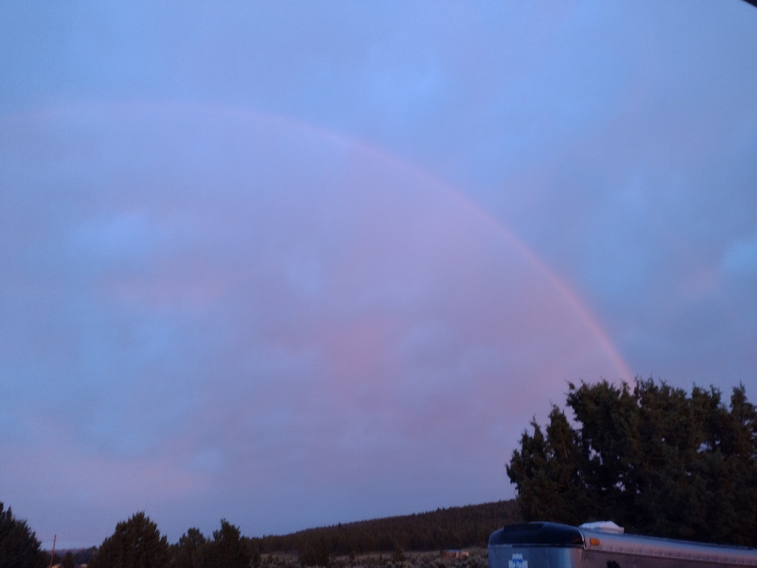 sunset and monochrome rainbow - 24hourcampfire