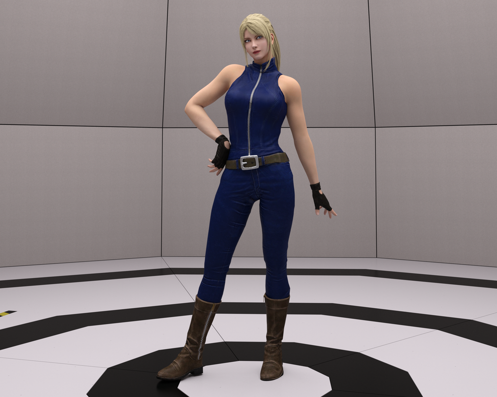 VF5US Sarah Bryant For G8F And G8.1F [FREE] 2025 - Free Daz 3D Models