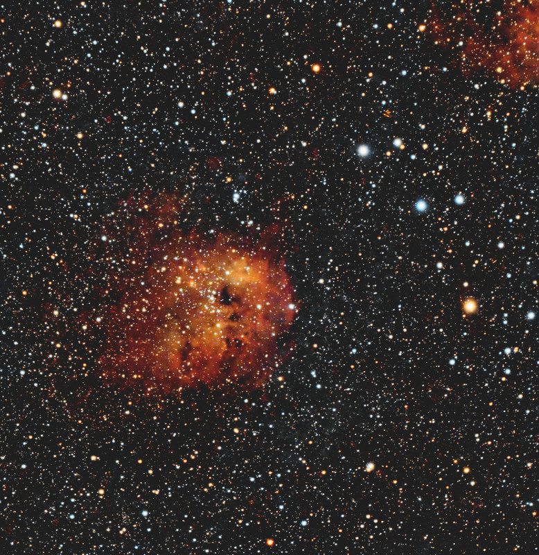 Hour live stack of IC 410 from Bortle 8 tonight - Beginning Deep Sky ...