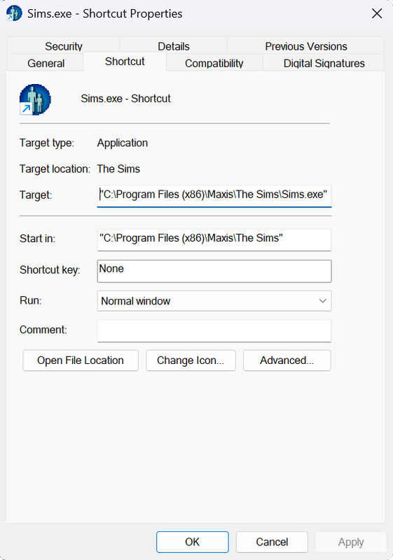 Properties Box Shortcut Tab — Postimages
