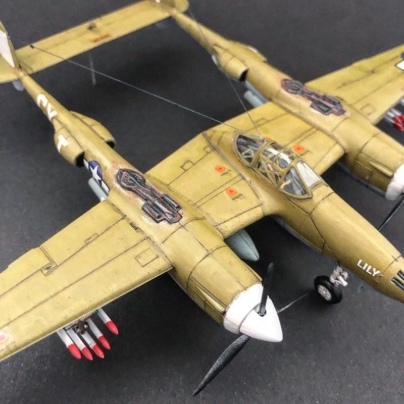 Matchbox 1/72 P38 Lightning - Ready for Inspection - Aircraft ...