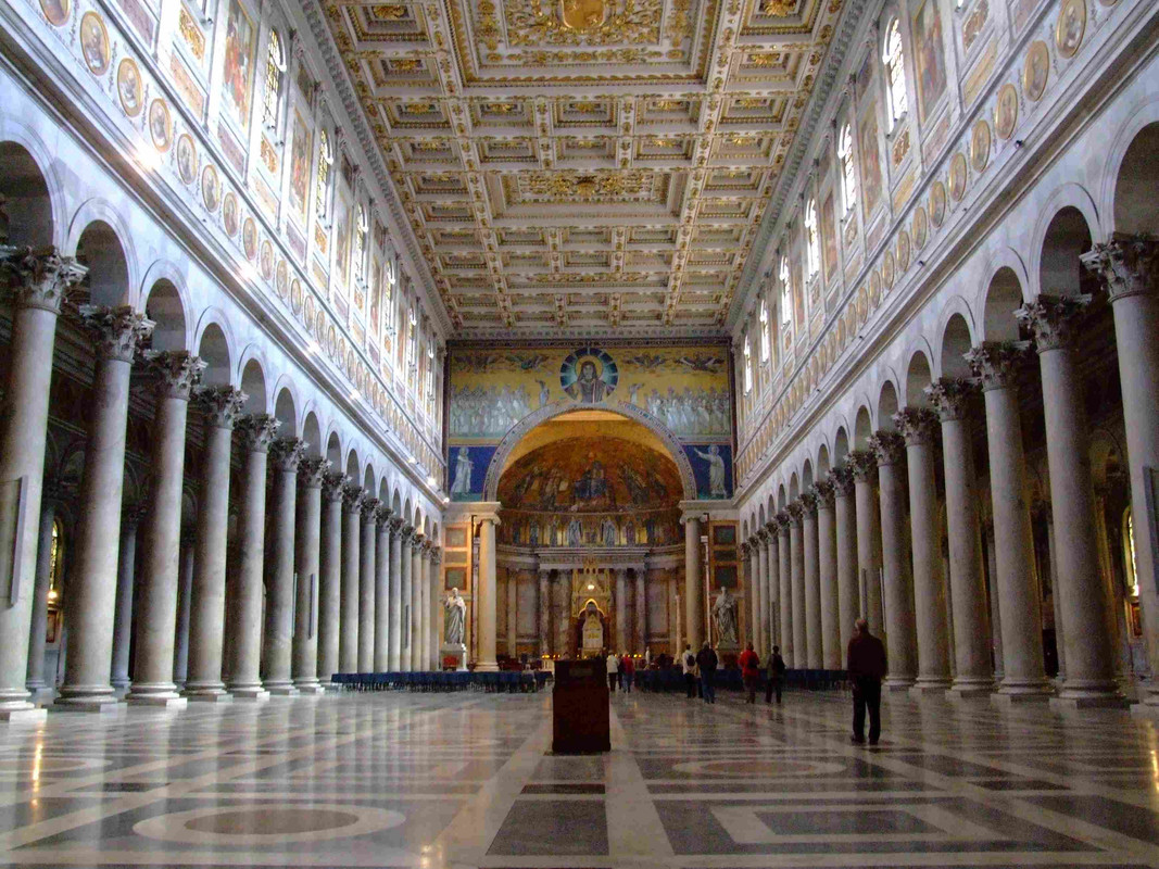 italien rom sehenswuerdigkeiten basilica san pao — Postimages