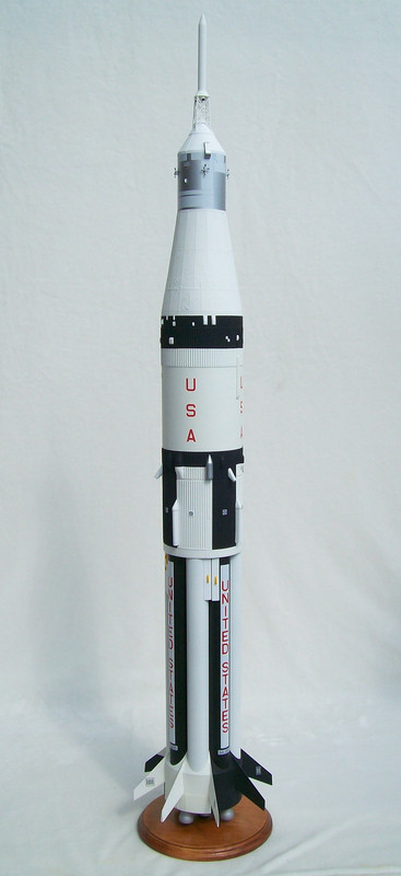 Finished Photos of Apogee's 1/70 Apollo-Saturn 1B (Apollo 7-1968 ...