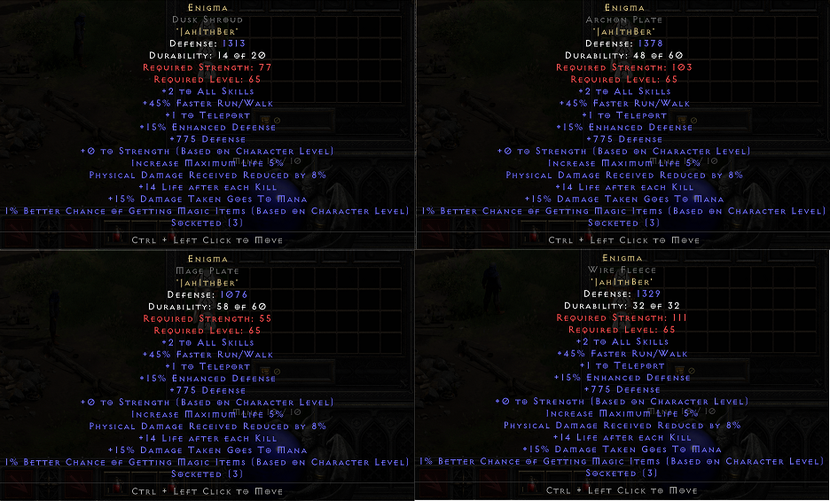 == 15/0/775 Perfect Enigma Ft == - Topic - d2jsp