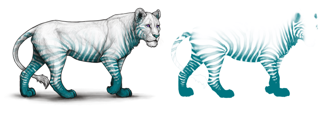 Cool green and cyan BO markings :|: Lioden