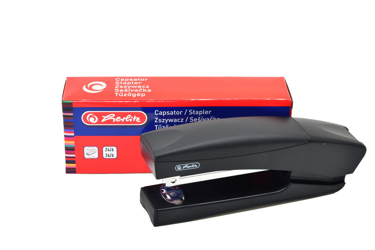 Capsator nr 246, metalicplastic, 20coli, Herlitz — Postimages