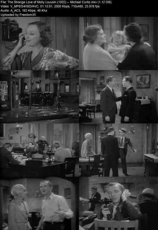 The Strange Love of Molly Louvain 1932 Michael Curtiz — Postimages