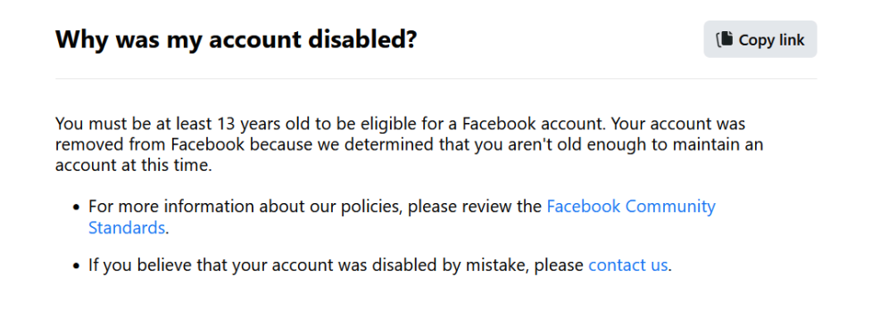 Some Facebook users' accounts are being unfairly shut down - gHacks ...