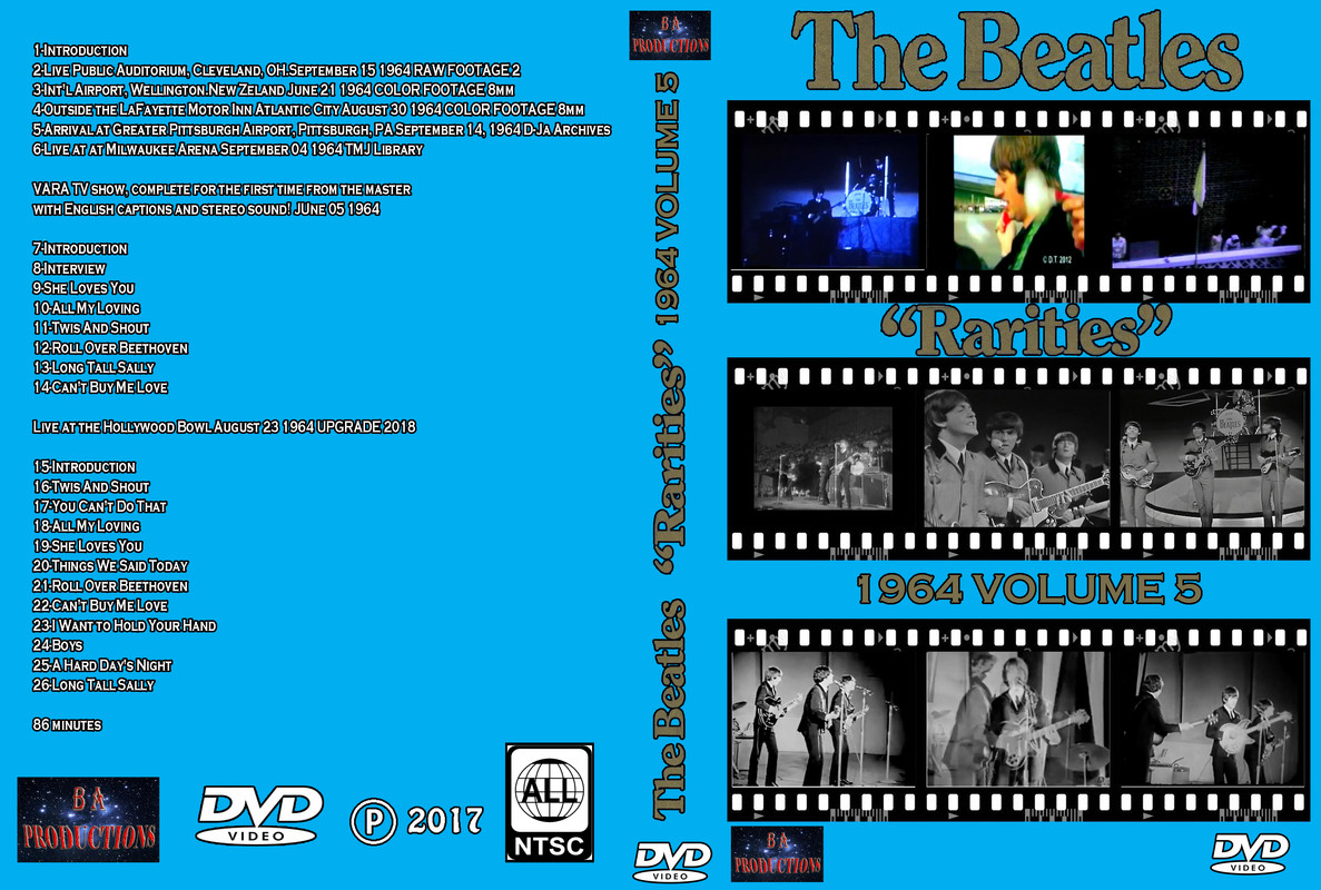 THE BEATLES RARITIES 1964 VOLUME 5 — Postimages