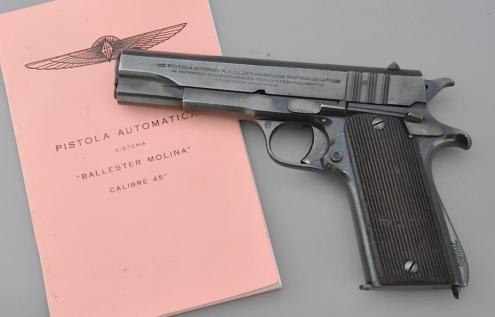 Pistola Ballester Molina 11,25 mm Ejercito