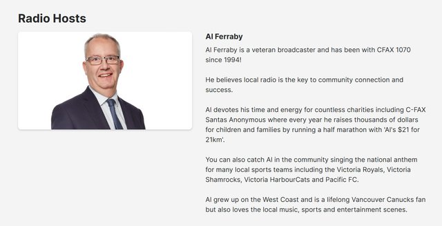The Southern Ontario/WNY Radio-TV Forum » B.C. Air Personality ...