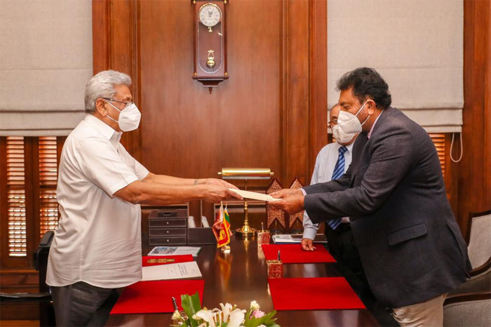 New Governor of North Western Province...