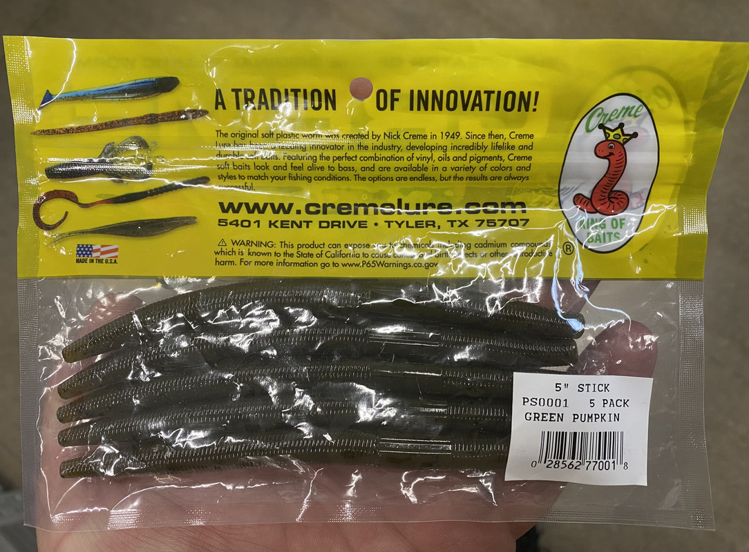 Creme lures? - Fishing Tackle - Bass Fishing Forums